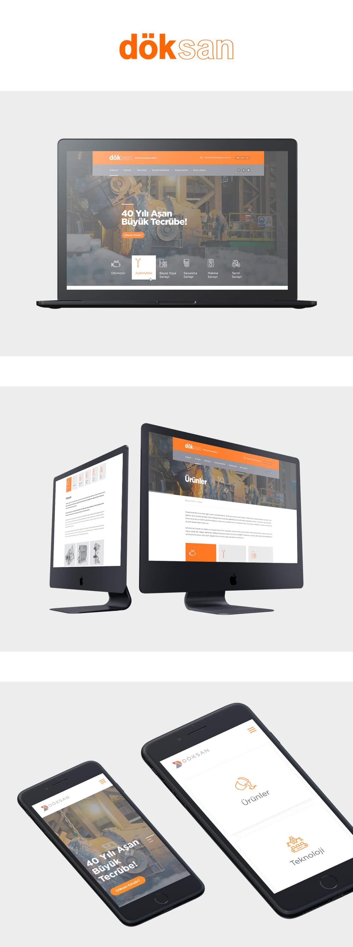 Döksan - Pantone Creative Web Tasarım